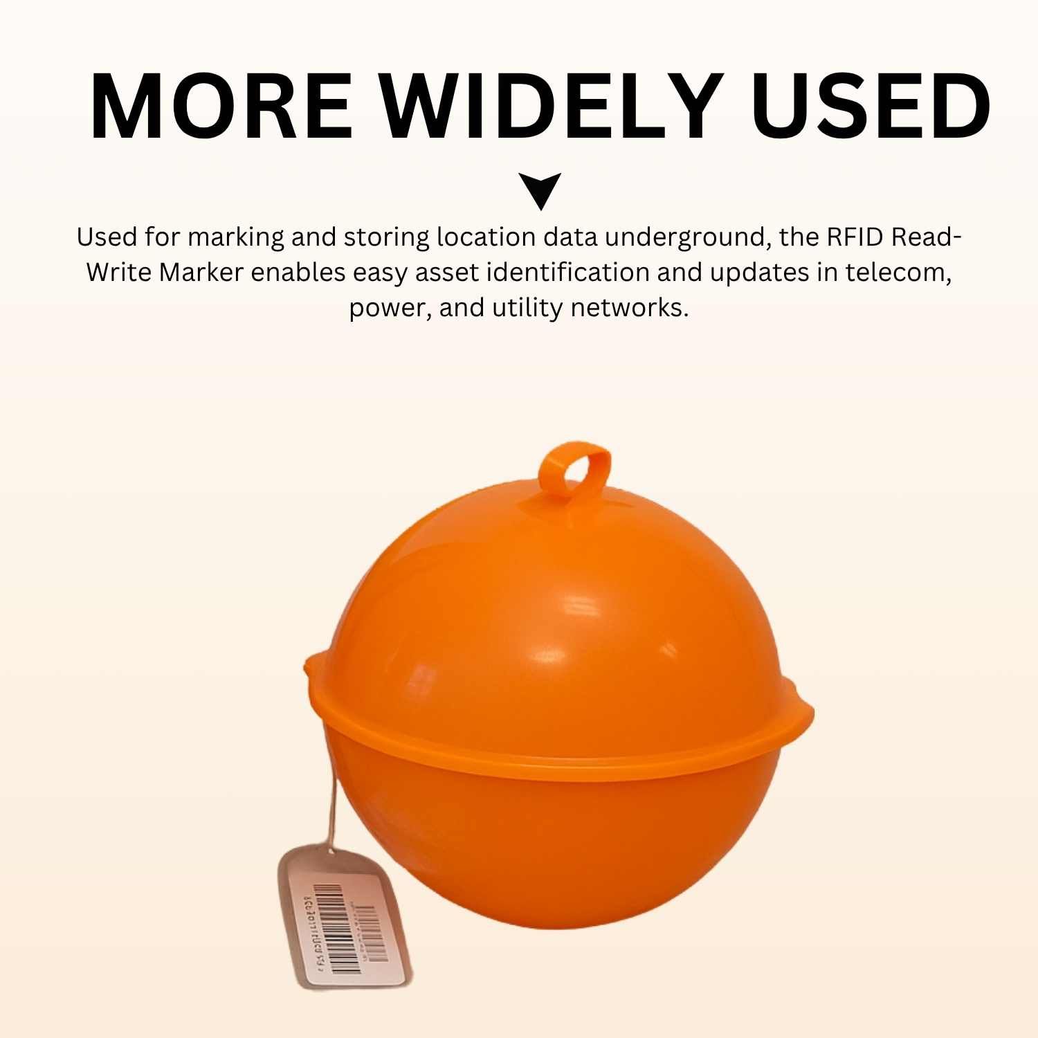 RFID Marker (Read-And-Write) – Omni-Directional Ball for Underground ...
