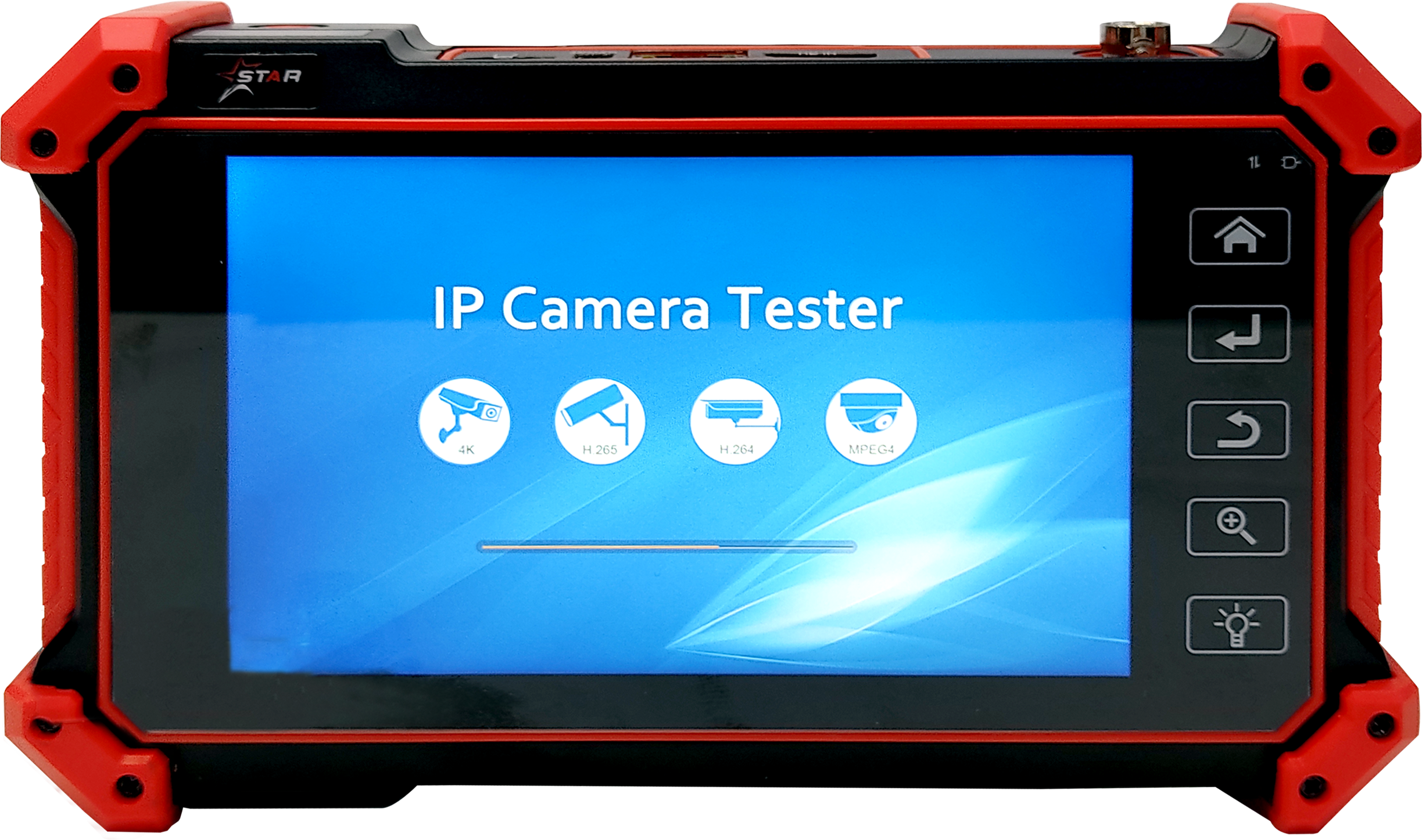 STAR ST-3600 4K CCTV & IP Camera Tester | HD-Coax, PoE, RJ45 TDR Cable ...